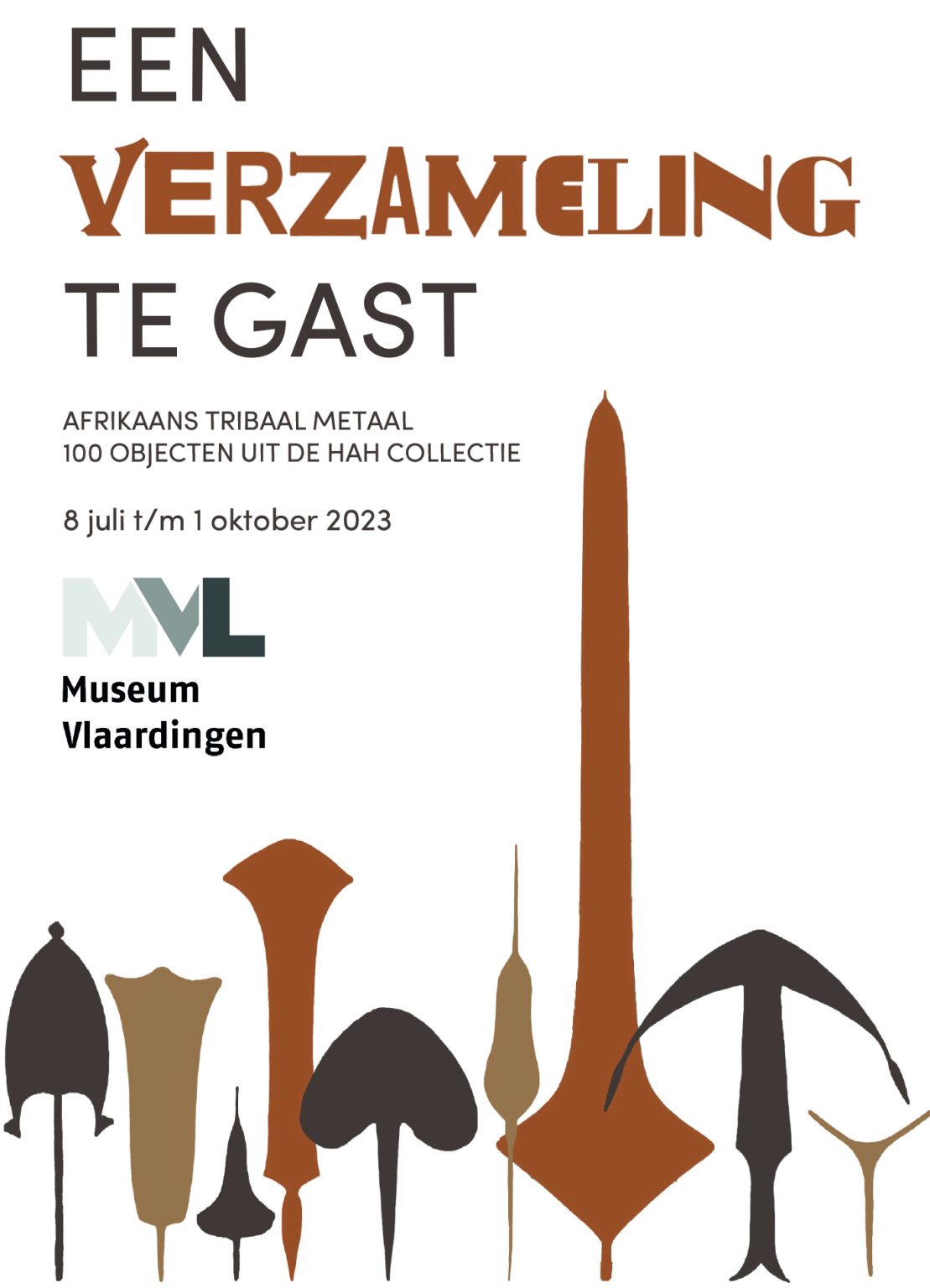 EEN VERZAMELING TE GAST 100 OBJECTEN UIT DE HAH COLLECTIE AFRIKAANS ...